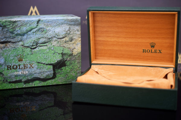 Rolex Box mit Umkarton für div. Rolex Herrenmodelle aus den 90er Jahren ...